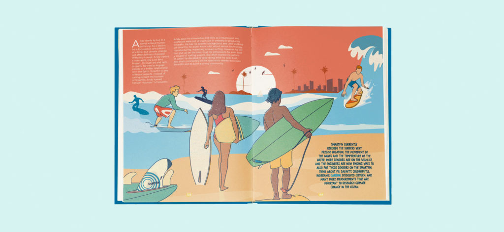Libro Ilustrado Be a Wave Maker - Meteorito Estudio